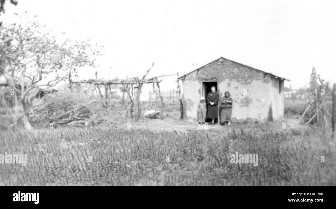 This image showcases a typical lower-class home in Argentina ...
