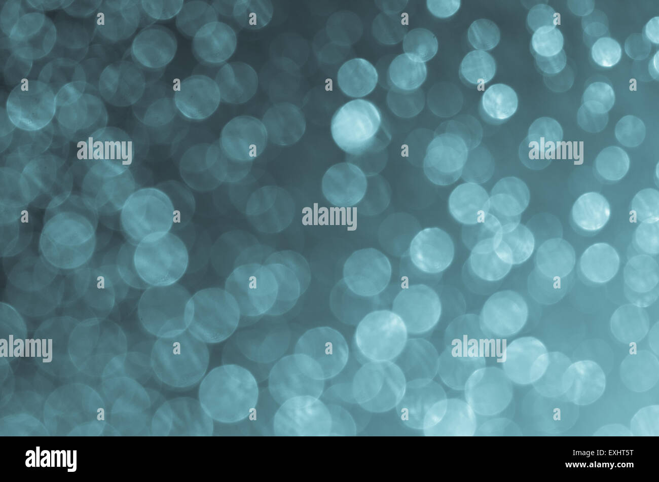 blue abstract blurred bokeh lights background Stock Photo - Alamy