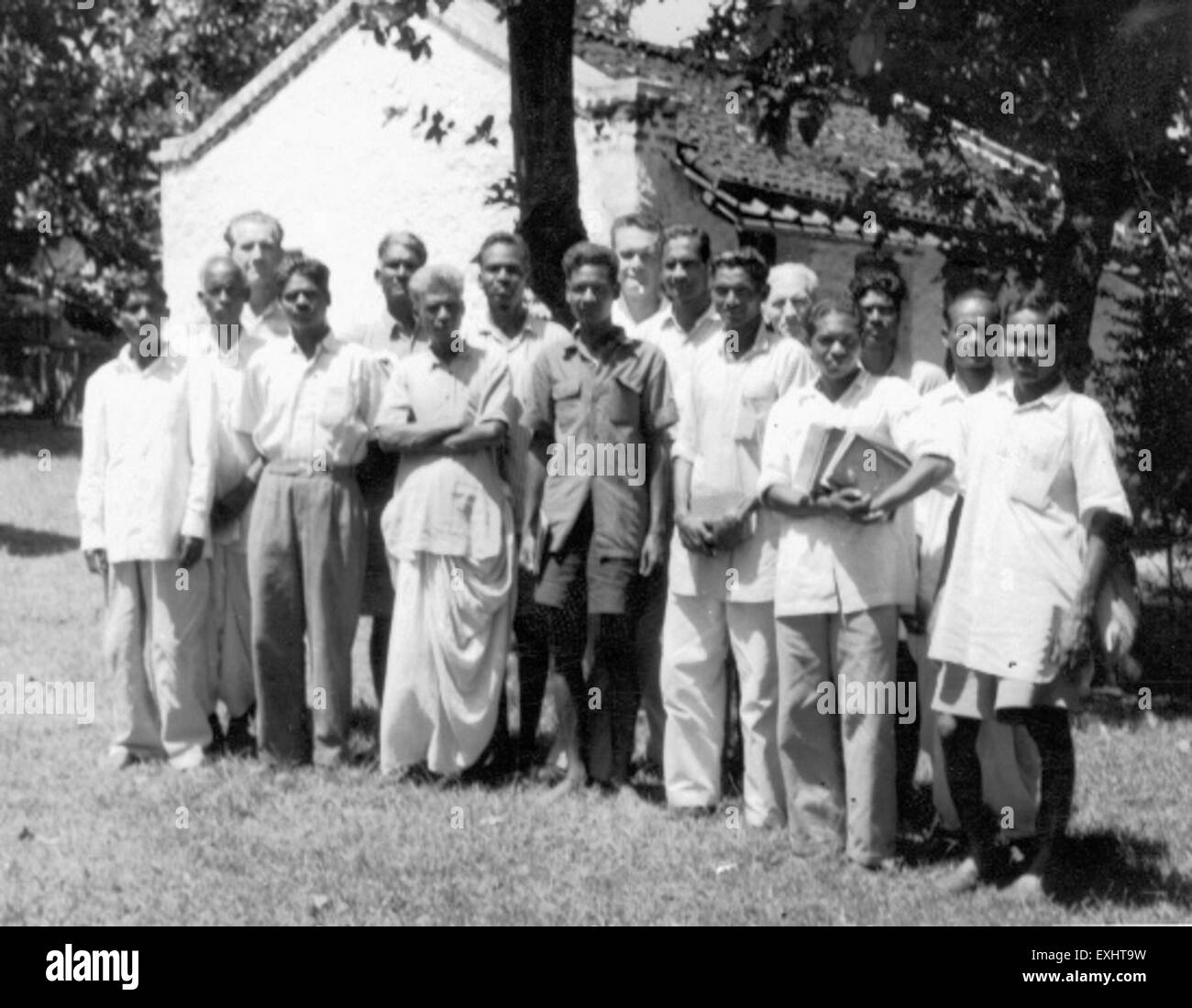 Asian missionary group Black and White Stock Photos & Images - Alamy