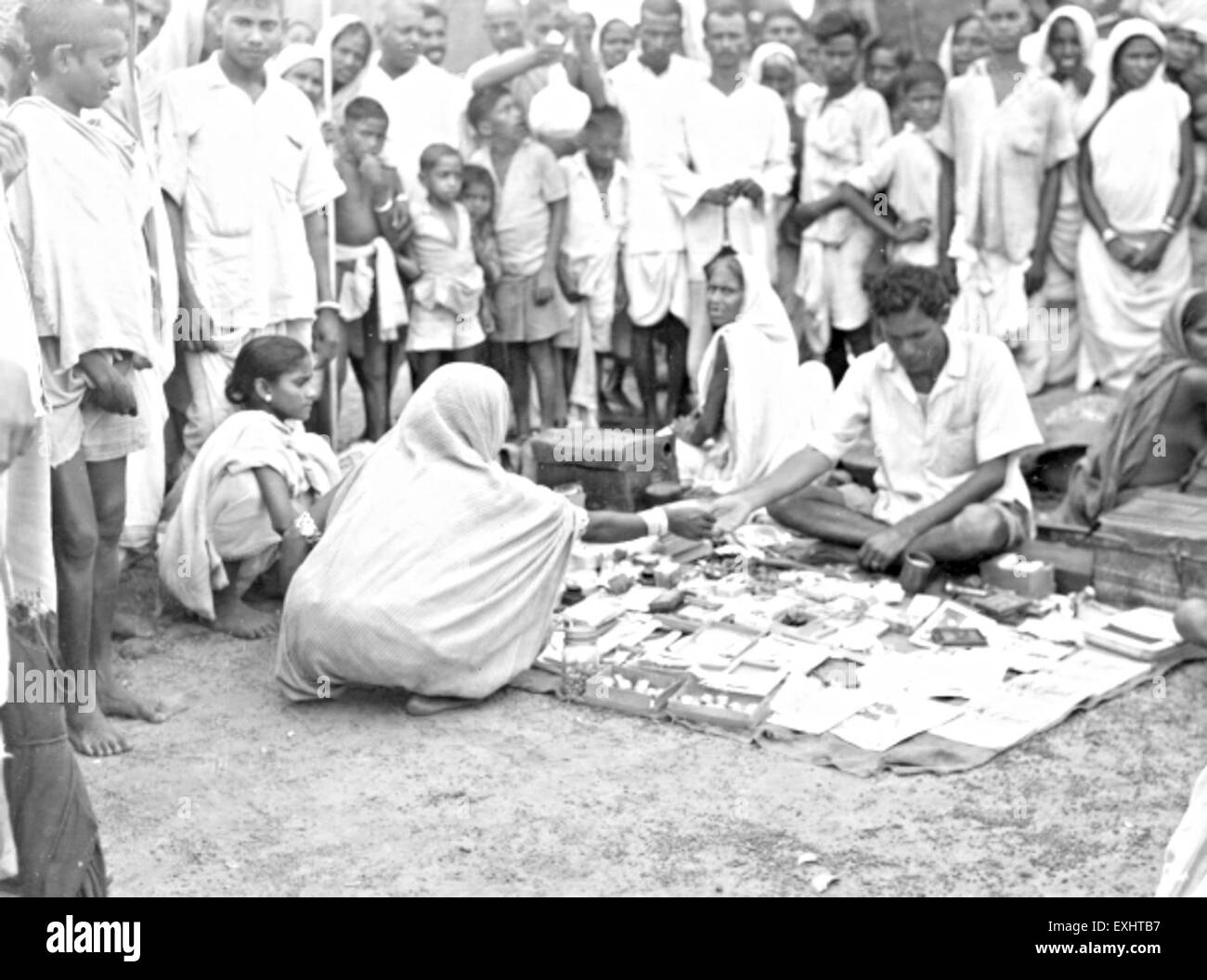 Vendor at Sankra Bazaar India 1 Stock Photo - Alamy