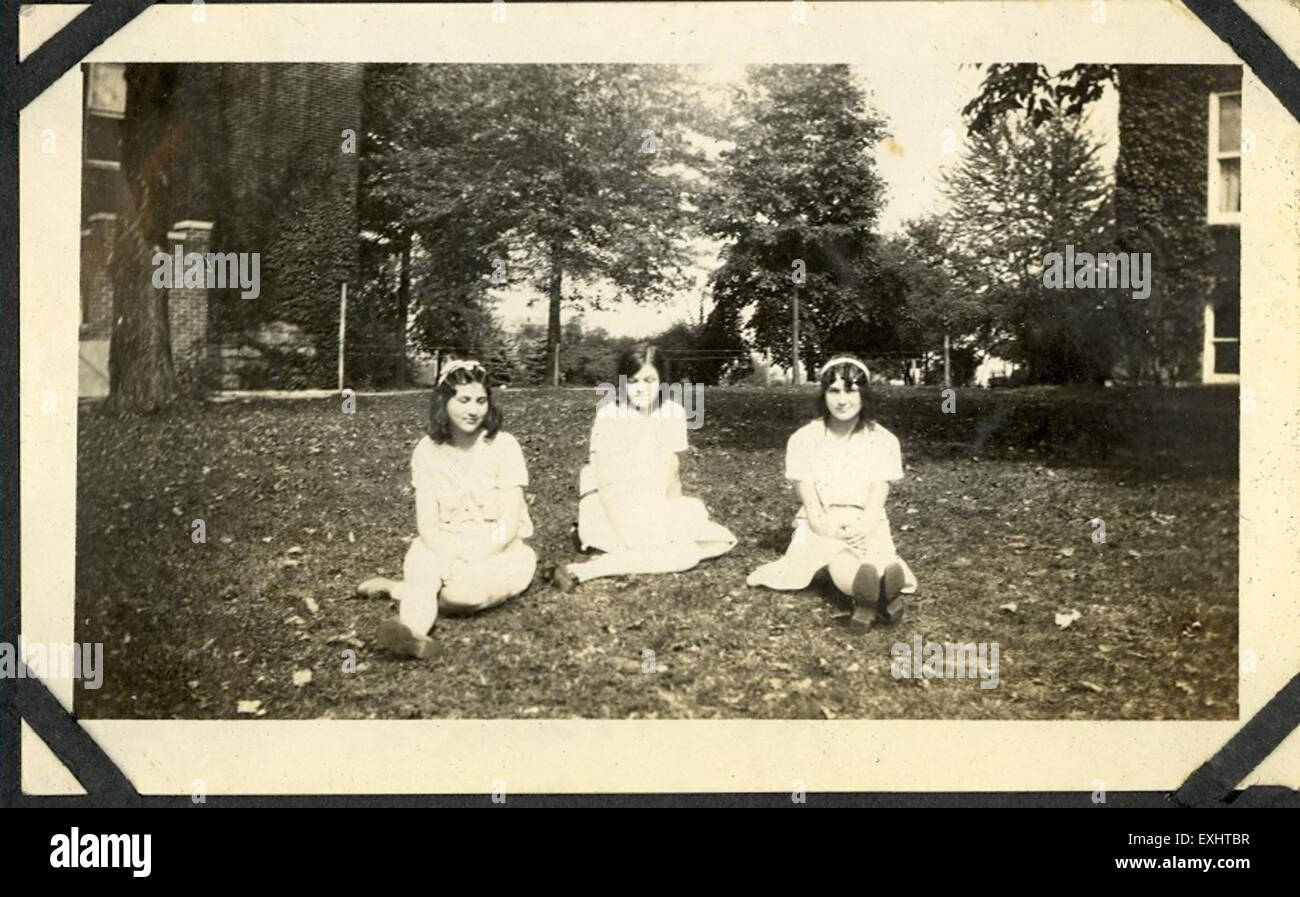 Verna Smith and friends on the Goshen College campus Stock Photo - Alamy