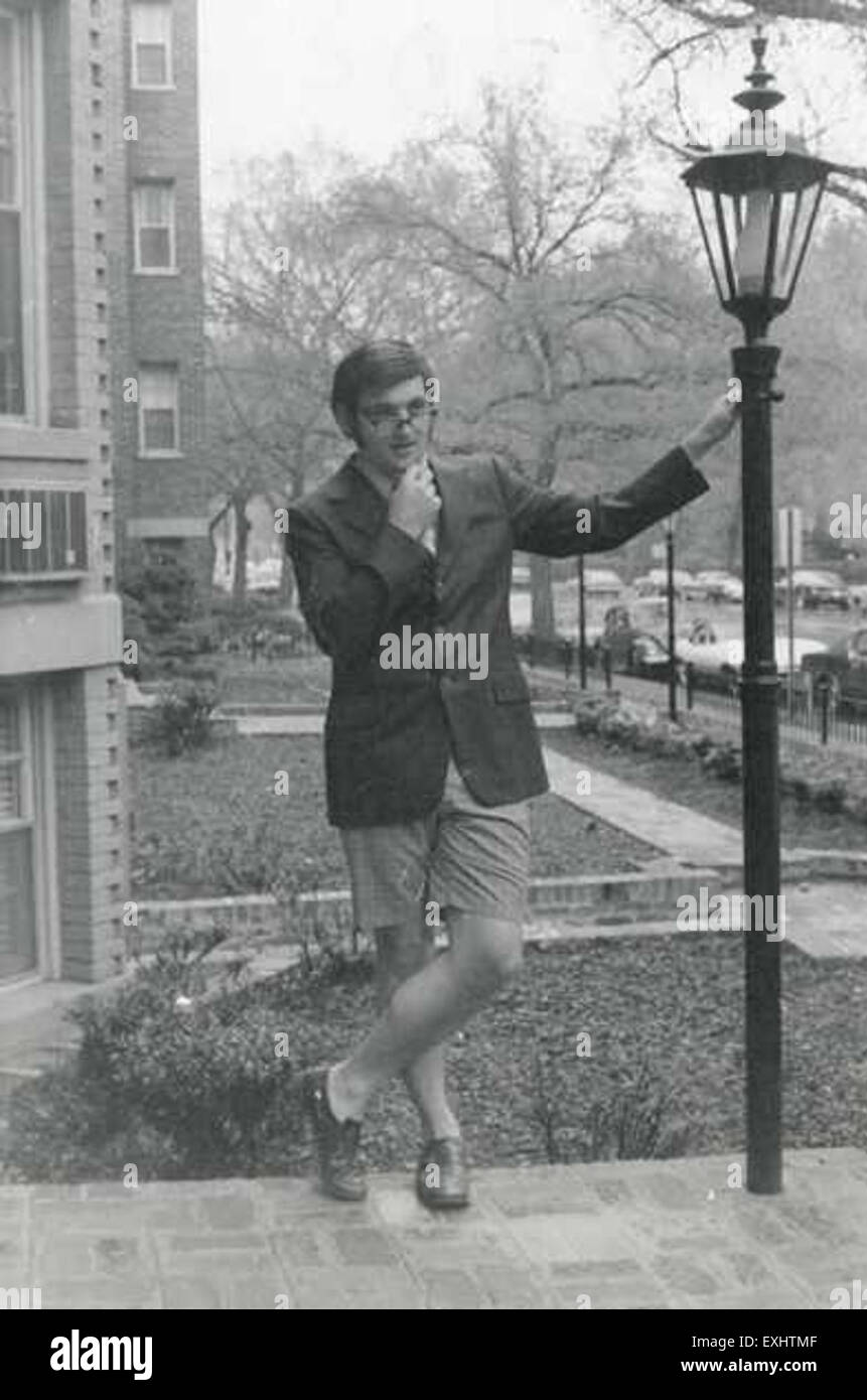 This historical photograph from 1971 captures a view of Washington, D.C ...