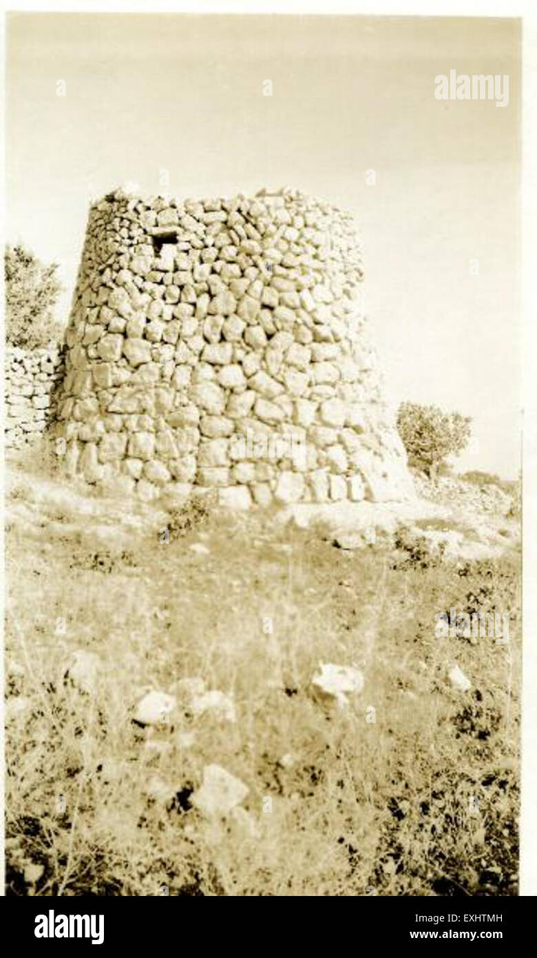 This watch tower, typically used for surveillance and defense ...