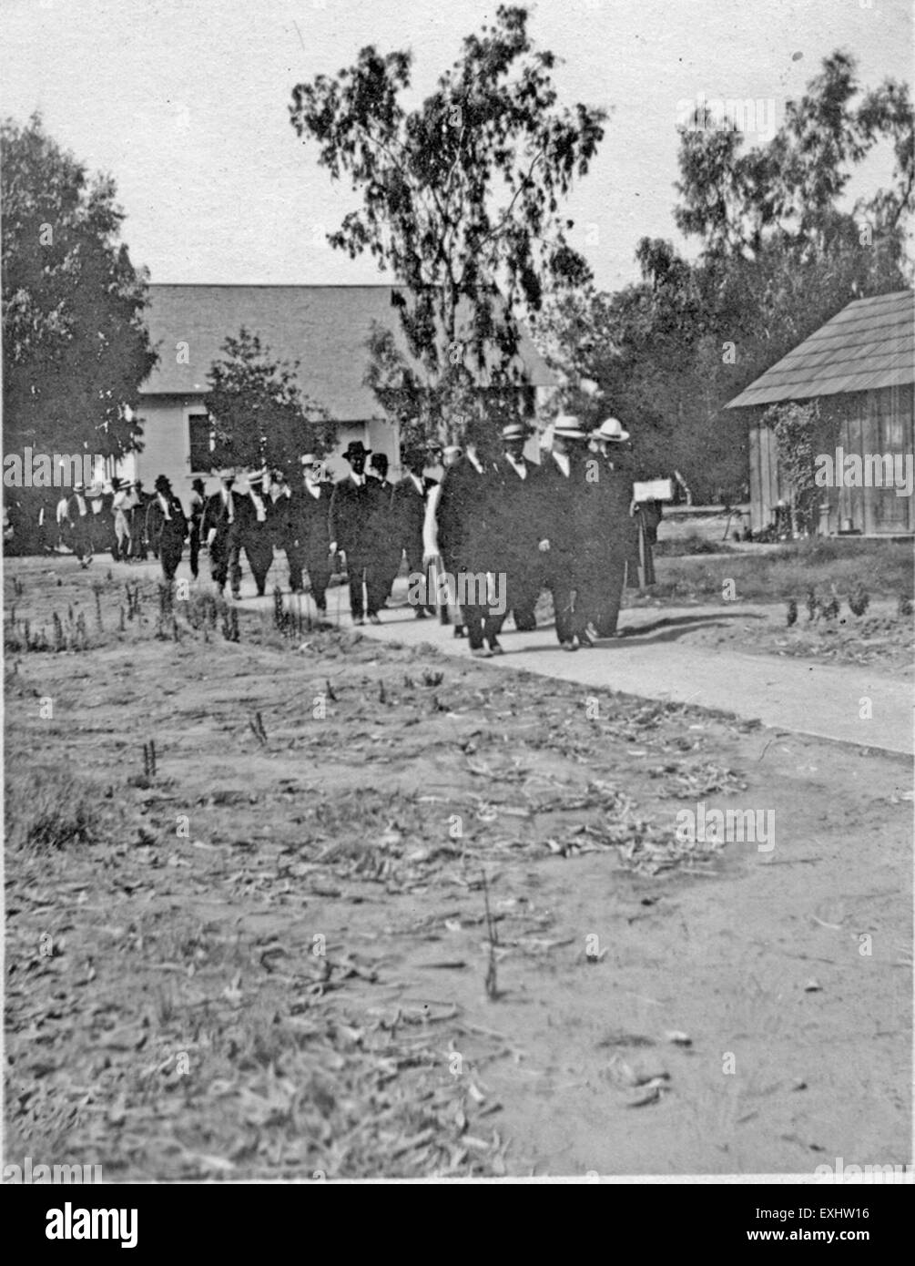 A historic photograph documenting the 1917 General Conference of the ...