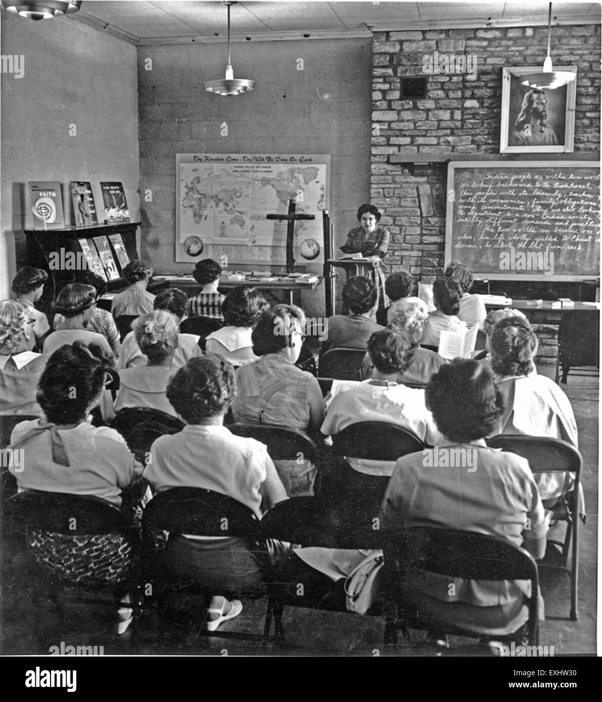 This image highlights the role of women in church vocations ...