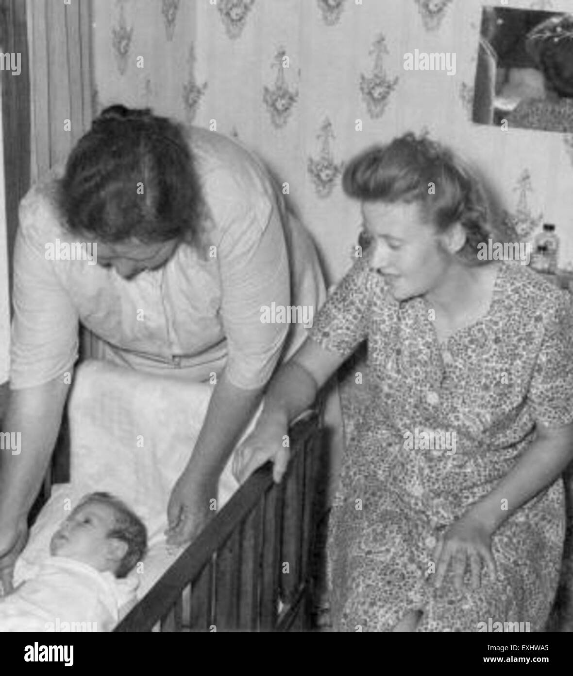 This photograph captures a moment in Culp, Arkansas, featuring a baby ...