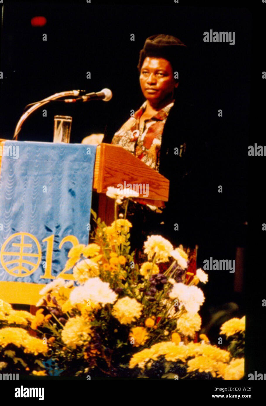 Zibusiso Senda, a Mennonite from Zimbabwe, attended the Mennonite World ...