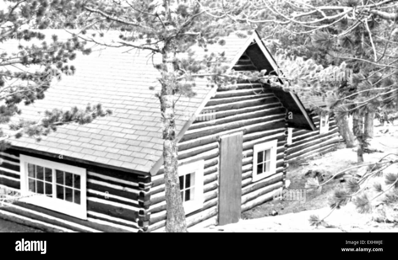 A photograph of Barr Camp Lodge, showcasing the rustic and historical ...