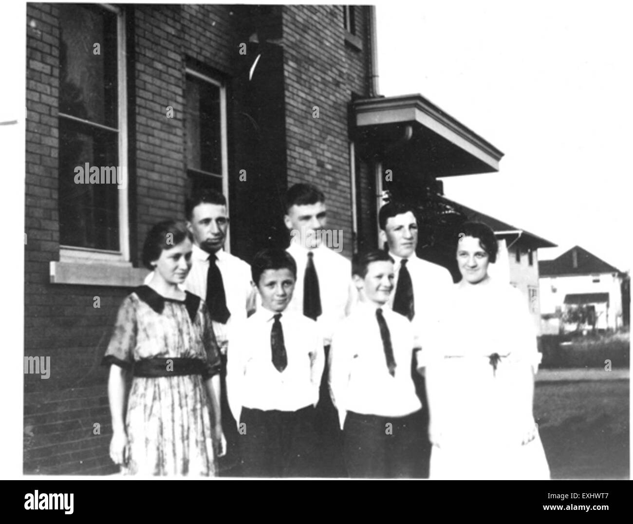 This photograph of the Bender children was taken in 1921, shortly after ...
