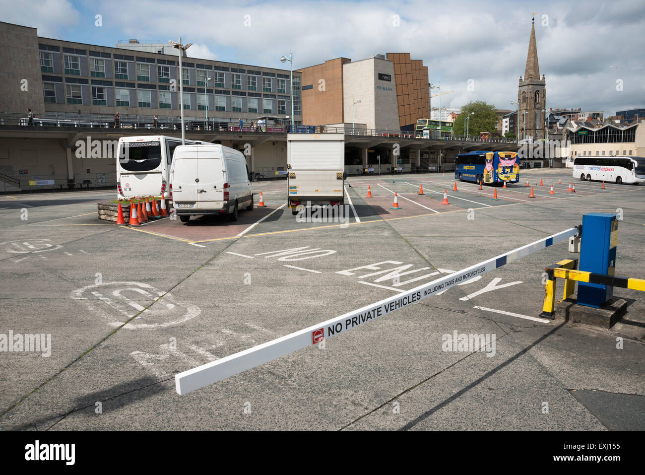 Bretonside Bus and Coach Station Plymouth Stock Photo - Alamy