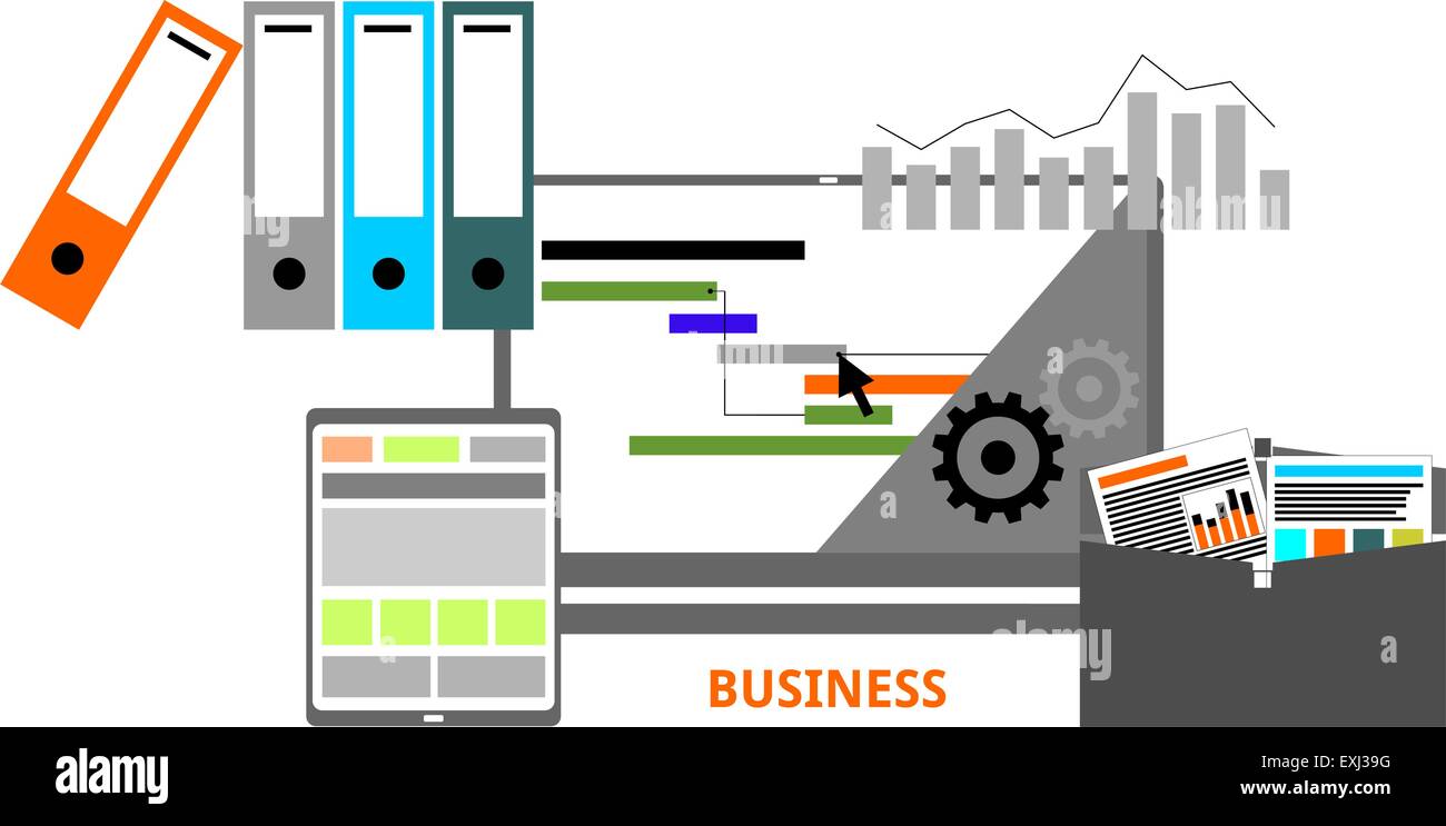An illustration showing a business concept Stock Vector Image & Art - Alamy