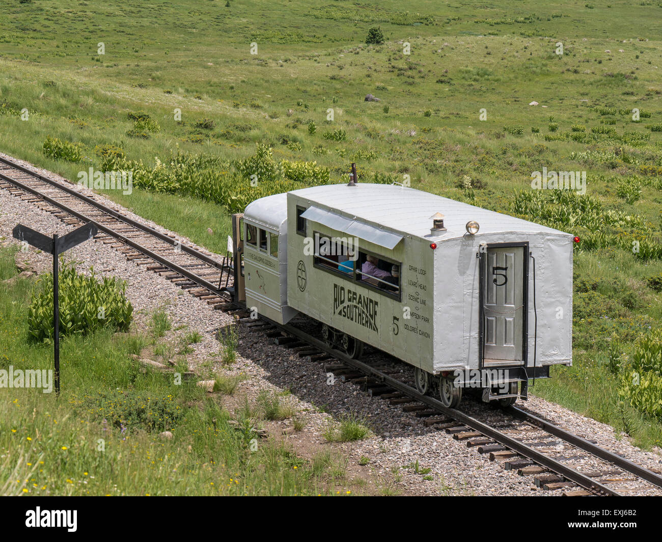 Galloping Goose #5 at Tanglefoot Curve, Cumbres & Toltec Scenic ...