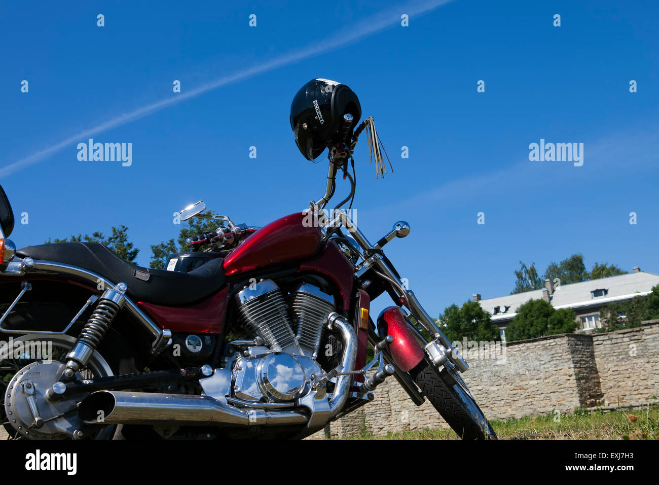 Show motorcycles NARVABIKE in the territory of fortress of July 18 ...