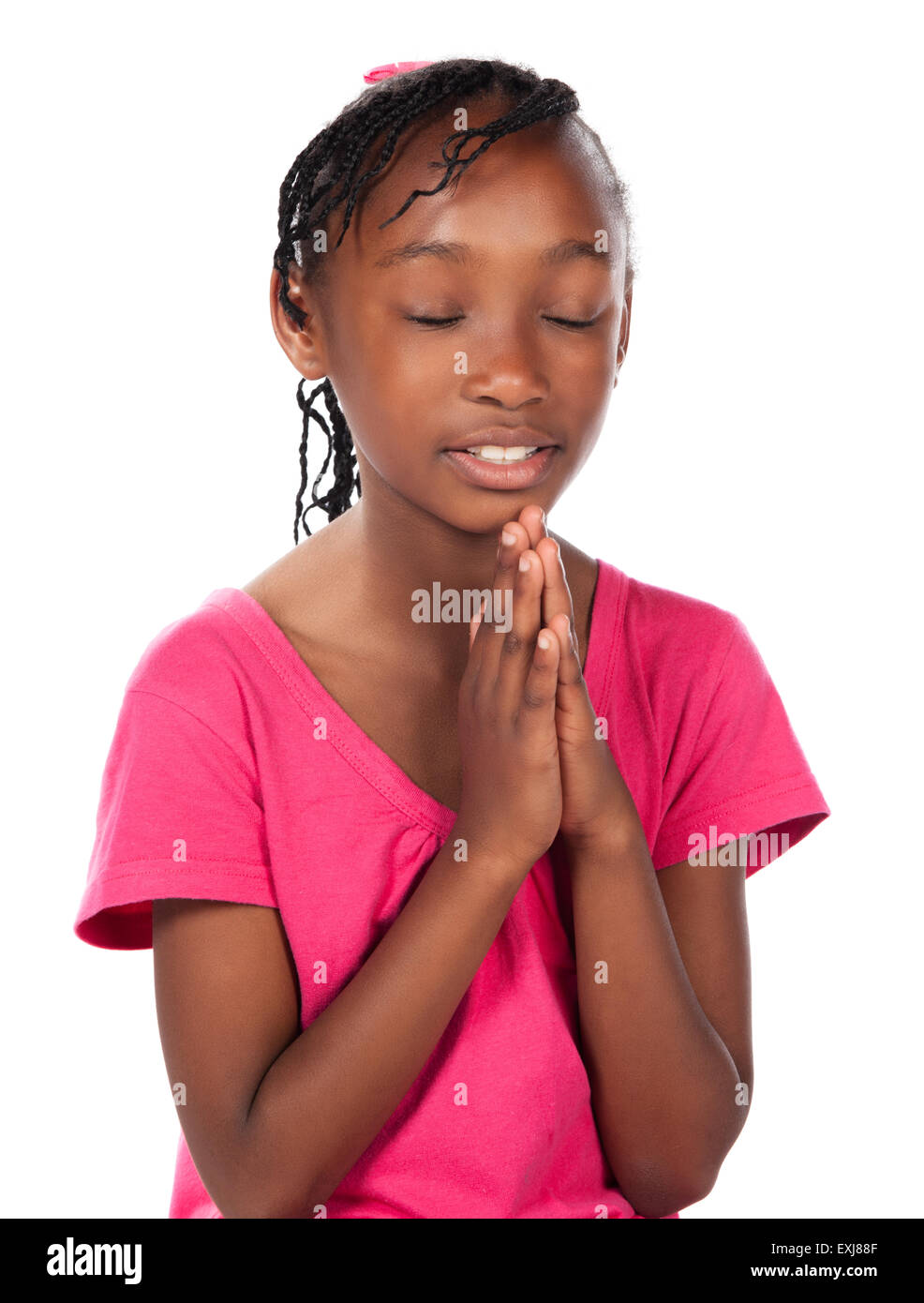 Black Children Praying