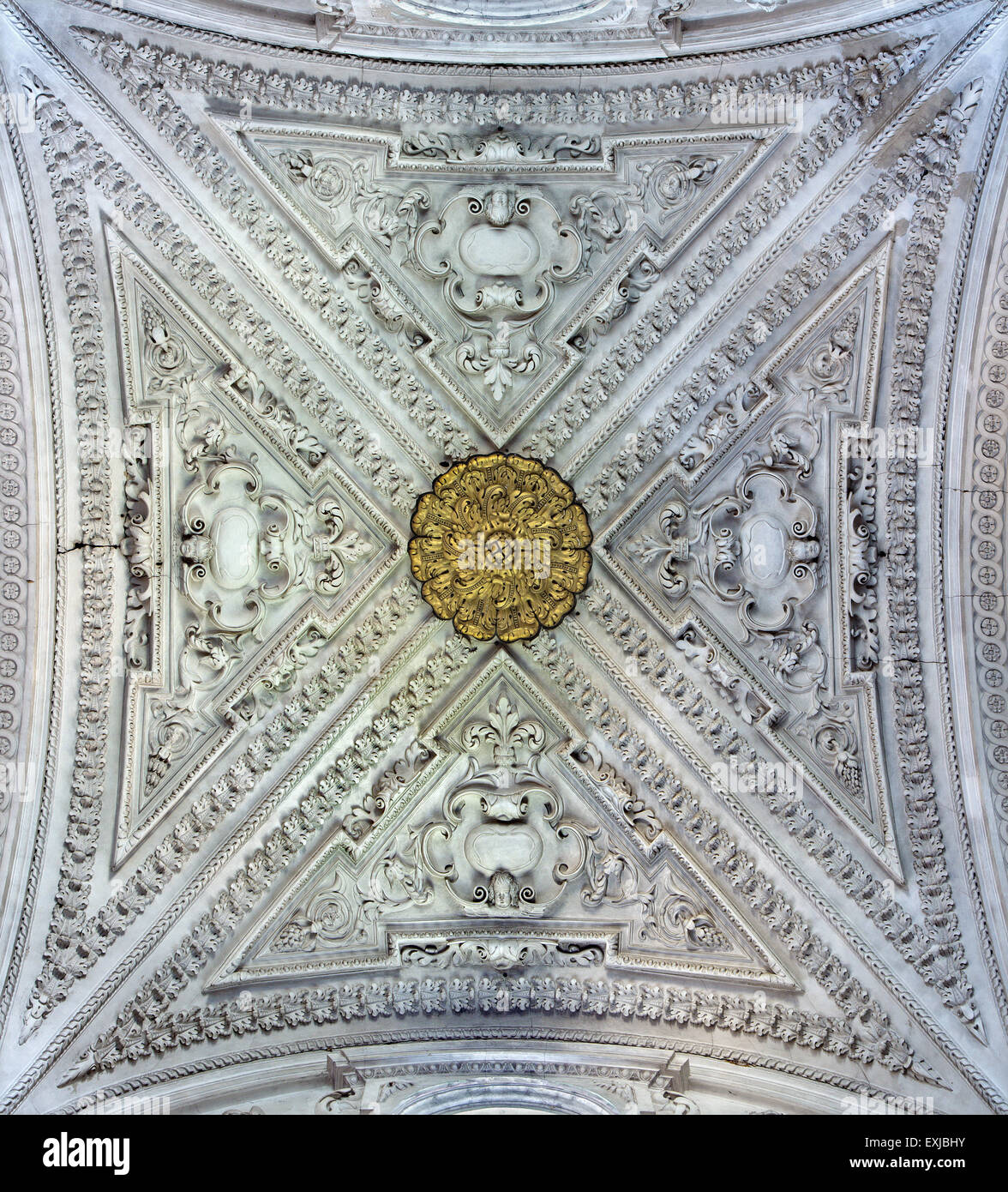 Ceiling with stucco hi-res stock photography and images - Alamy