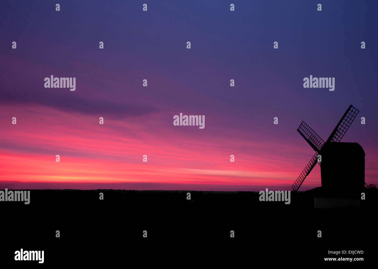 Purple windmill hi-res stock photography and images - Alamy