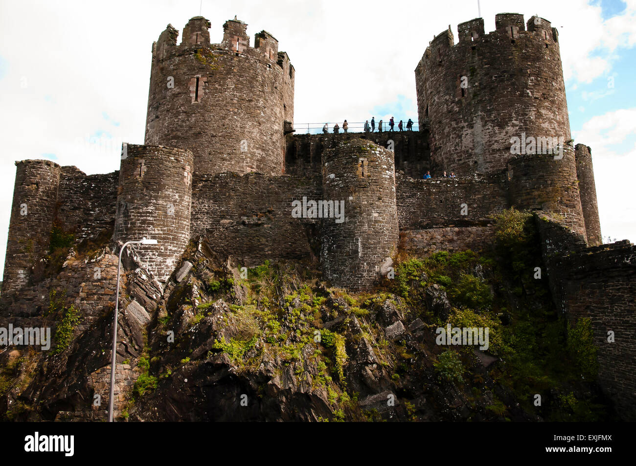 Conwy Castle Wales High Resolution Stock Photography and Images - Alamy