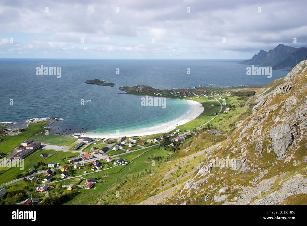 View of lofoten islands hi-res stock photography and images - Alamy