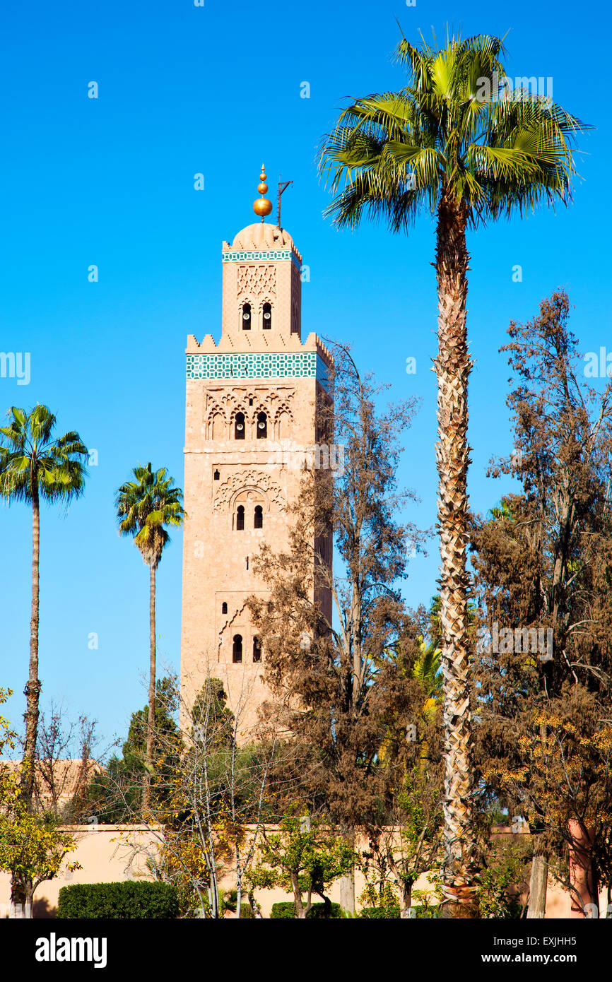 muslim the history symbol in morocco africa minaret religion and blue ...