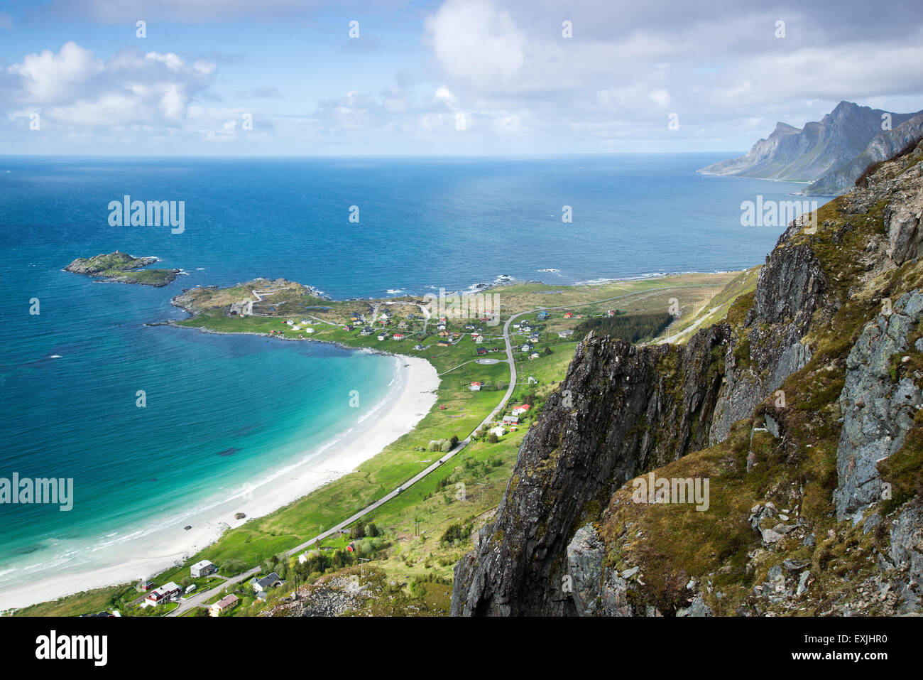 Norway birds eye view hi-res stock photography and images - Alamy