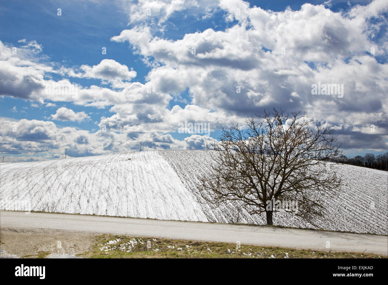 Slovakia - Spring landscape of Silicka planina Stock Photo - Alamy