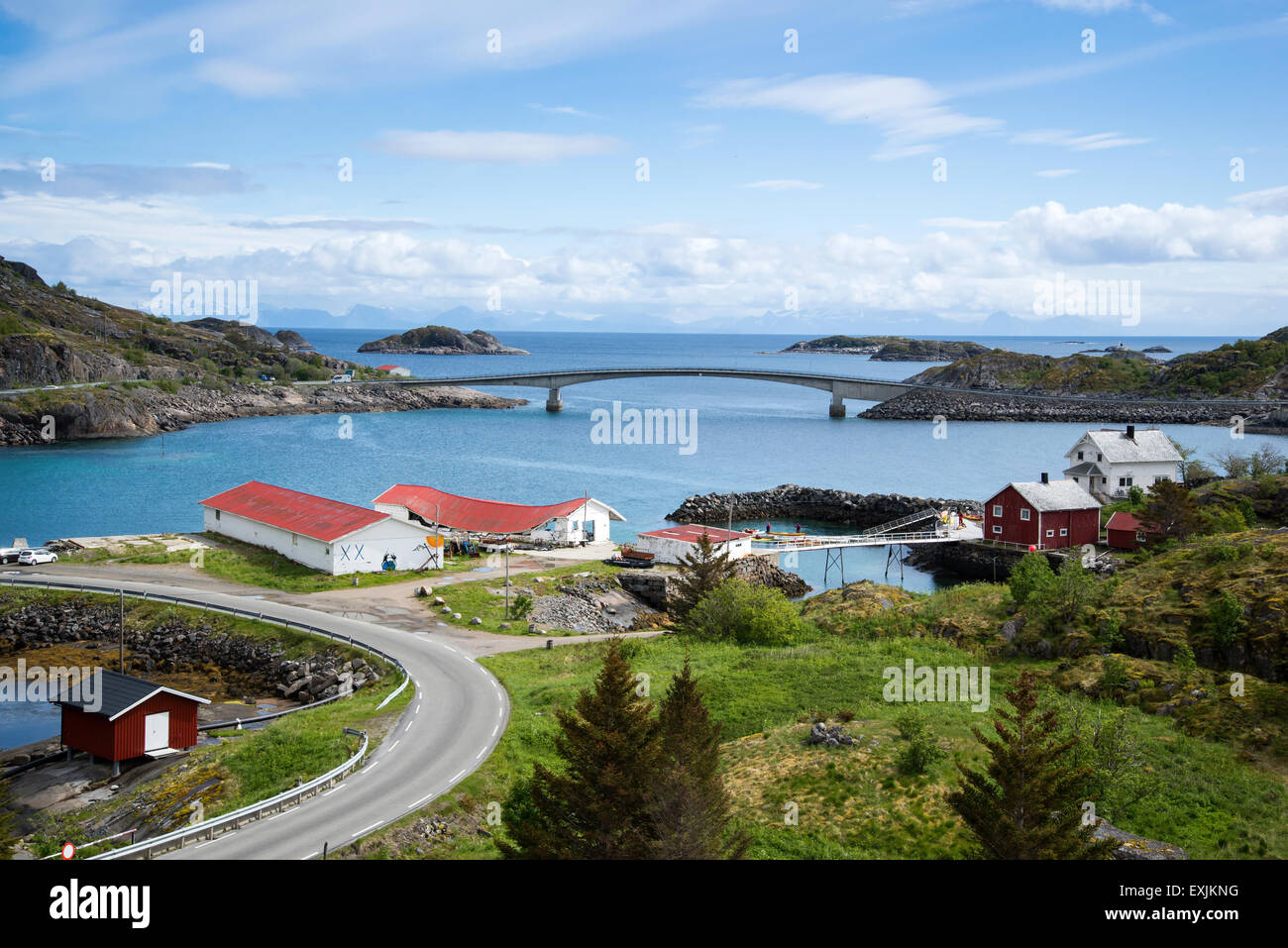 Summer view svolvaer lofoten hi-res stock photography and images - Alamy