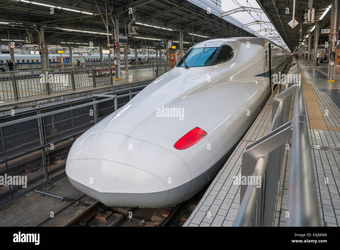 N700 Series Shinkansen Bullet Train at Kyoto Station Stock Photo - Alamy