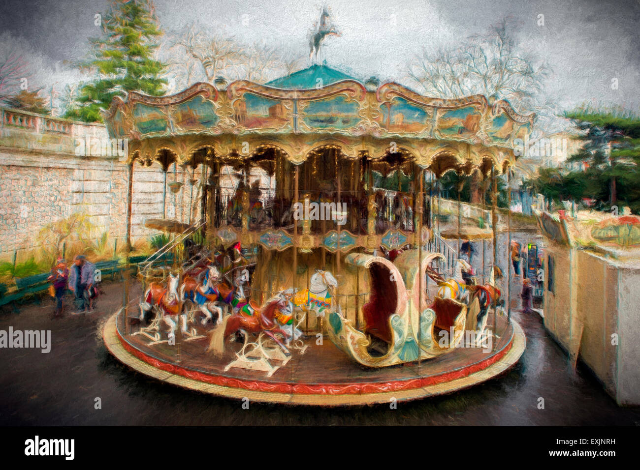 Carousel Painting