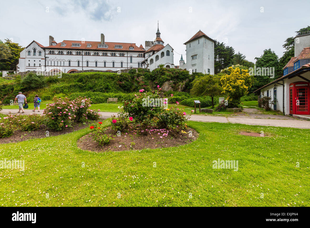 The abbey on Caldey Island - home to Cistercian Monks Stock Photo - Alamy The abbey on Caldey Island - home to Cistercian Monks Stock Photo - Alamy