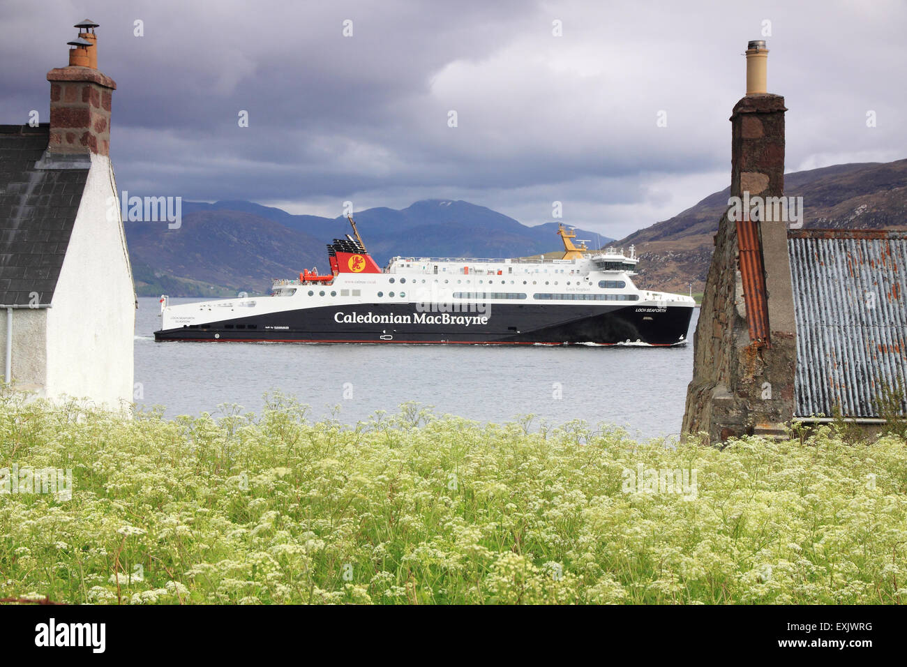 Large ferry small house hi-res stock photography and images - Alamy