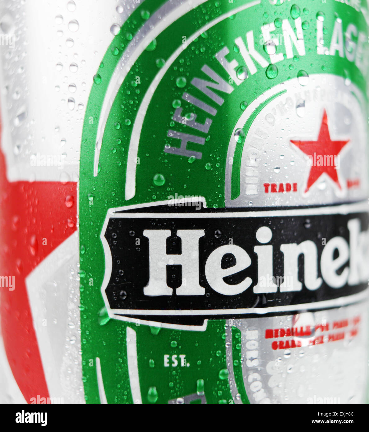 Heineken International Heineken Dutch Brewing High Resolution Stock ...
