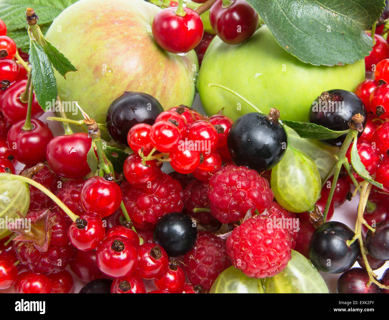 fruity summer set Stock Photo - Alamy