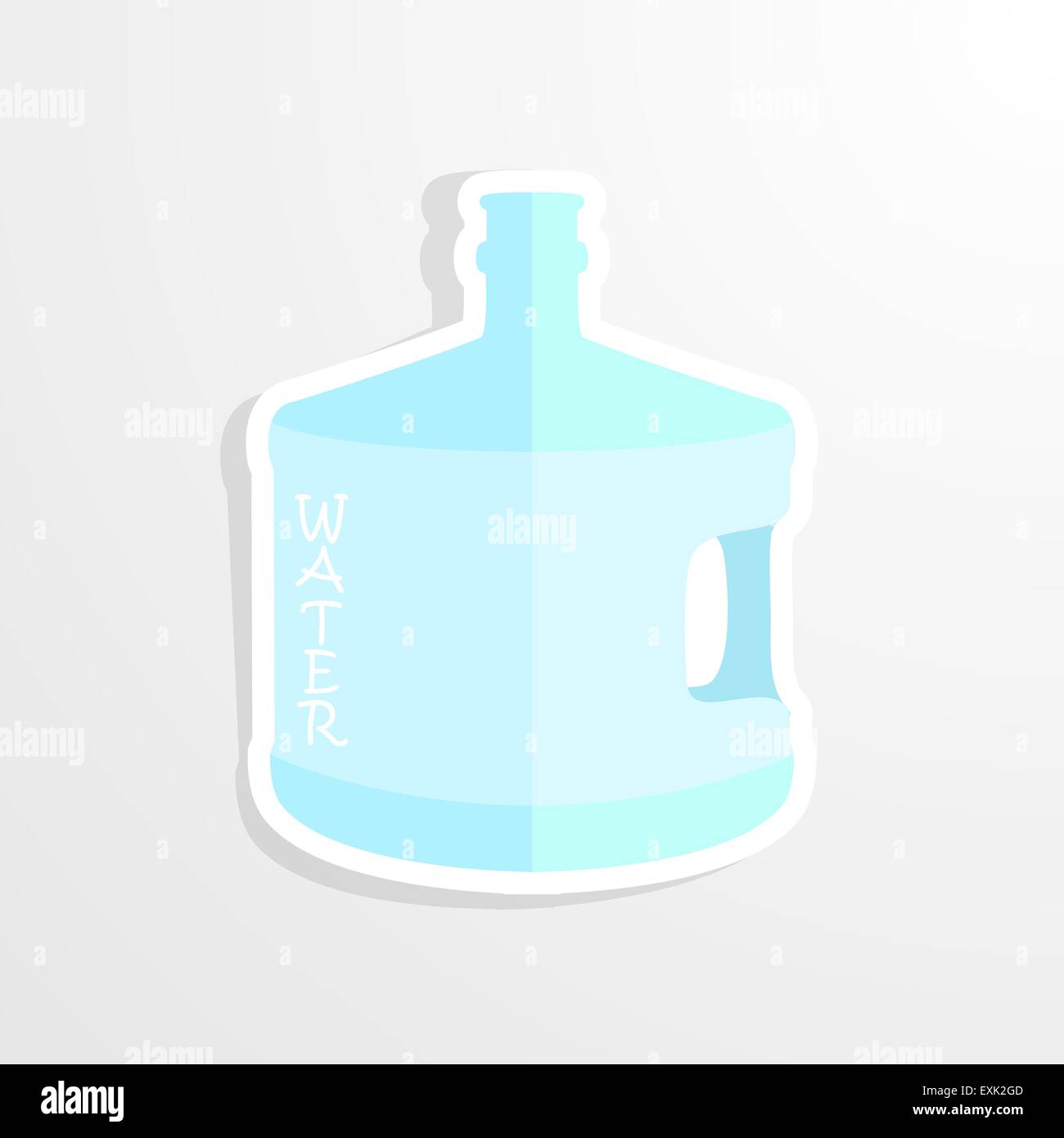 Light water bottle Stock Vector Images - Alamy