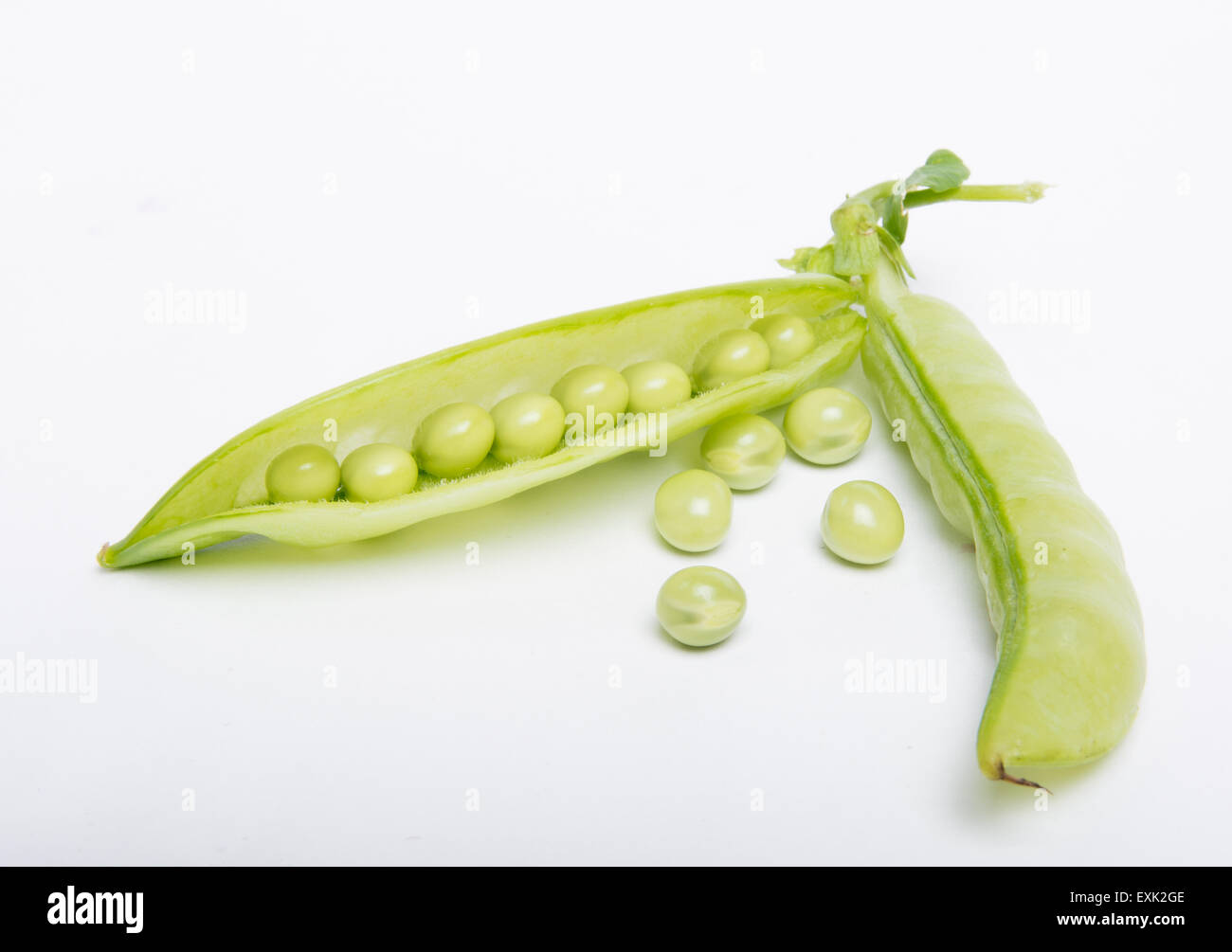 natural green peas Stock Photo - Alamy