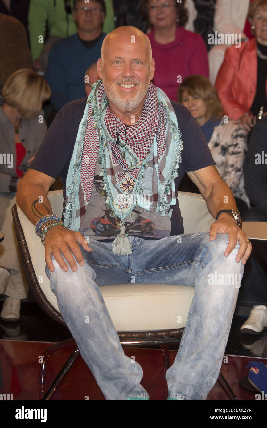 German ZDF TV talkshow Markus Lanz at Fernsehmacher-Studio Featuring ...