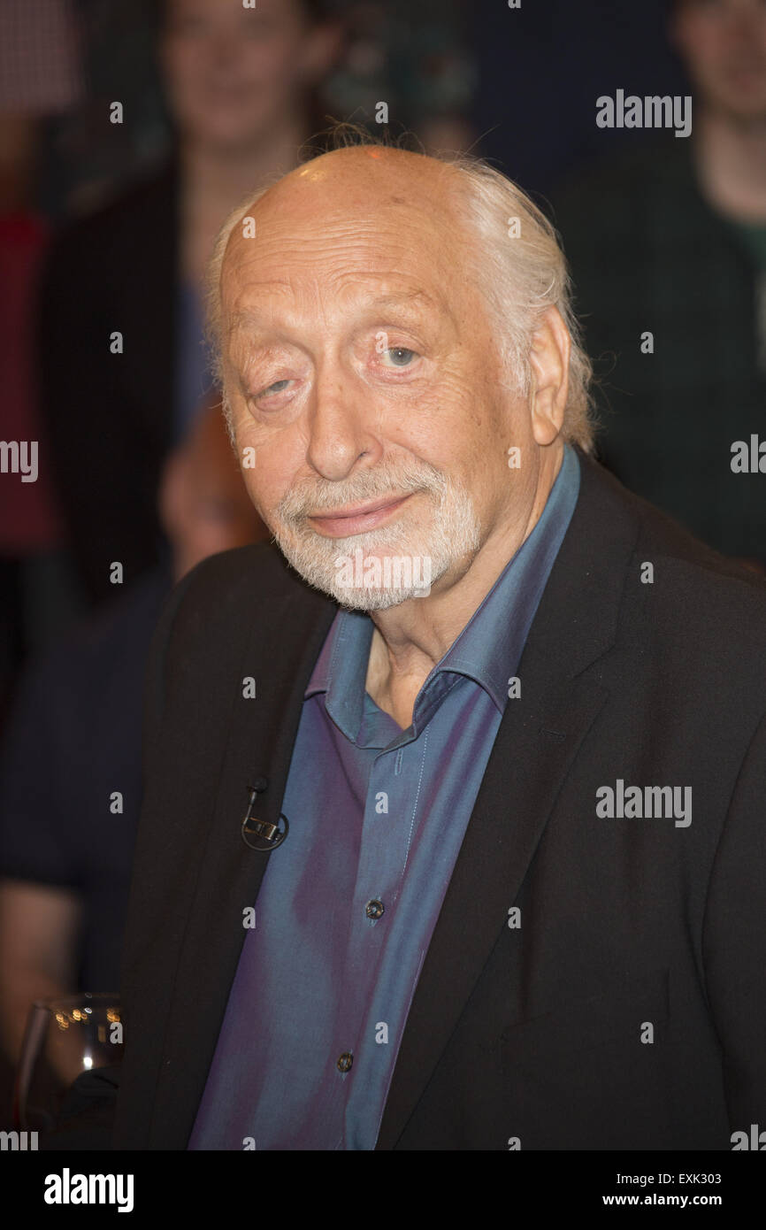 German ZDF TV talkshow Markus Lanz at Fernsehmacher-Studio Featuring ...