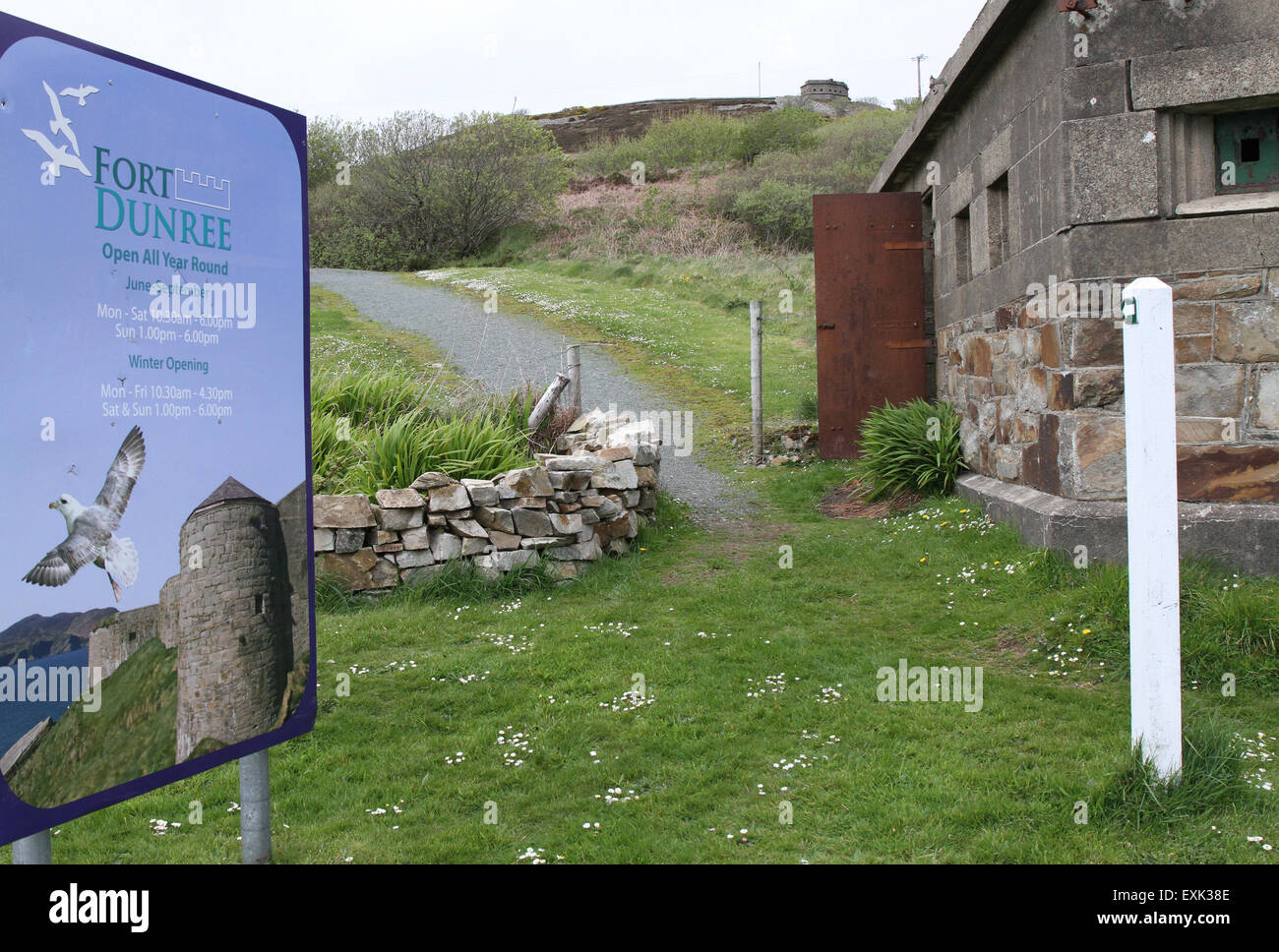 Fort Dunree County Donegal Ireland Stock Photo - Alamy