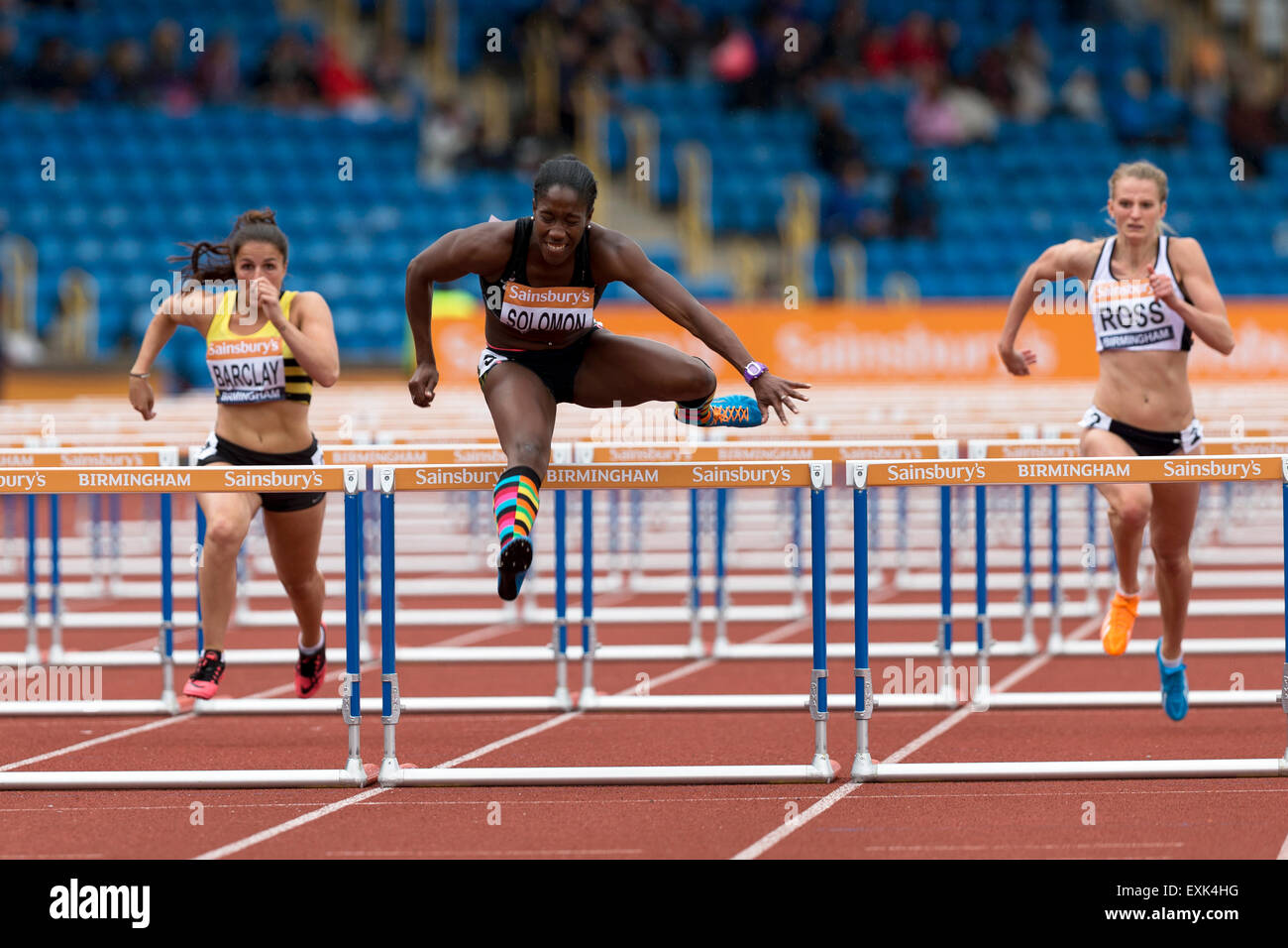 100 meter women sprinters hi-res stock photography and images - Alamy