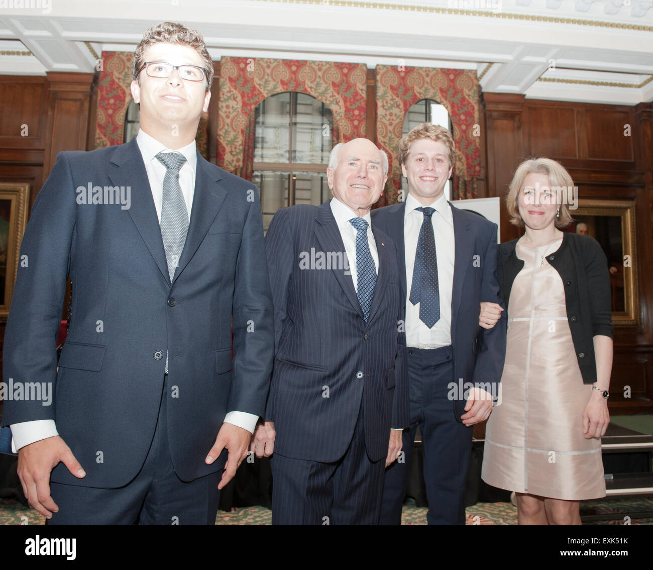 London, UK, 14th July, 2015. John Howard former Australian Prime ...