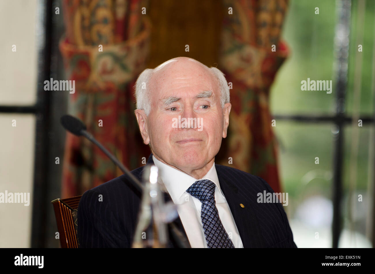 London, UK, 14th July, 2015. John Howard former Australian Prime ...