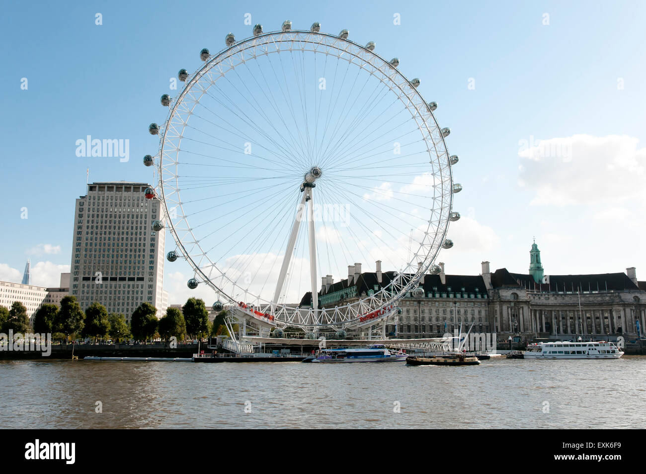 The London Eye Ferris Wheel - London Stock Photo - Alamy