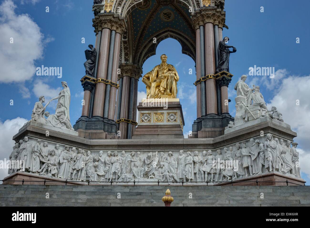 Albert Memorial statue of prince albert Hyde Park Stock Photo - Alamy