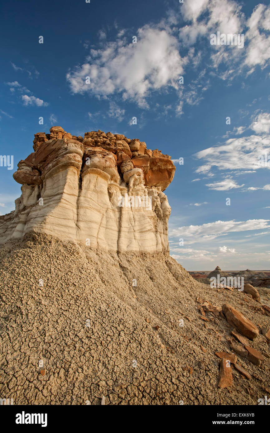 Rocky Butte, Bisti Wilderness Area, New Mexico USA Stock Photo - Alamy