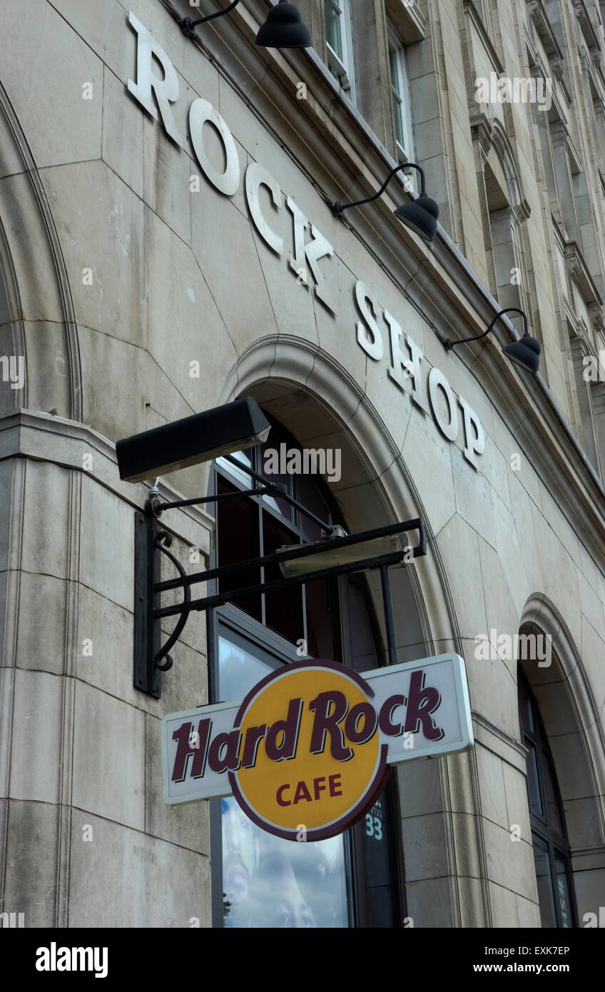 hard rock cafe London Stock Photo - Alamy