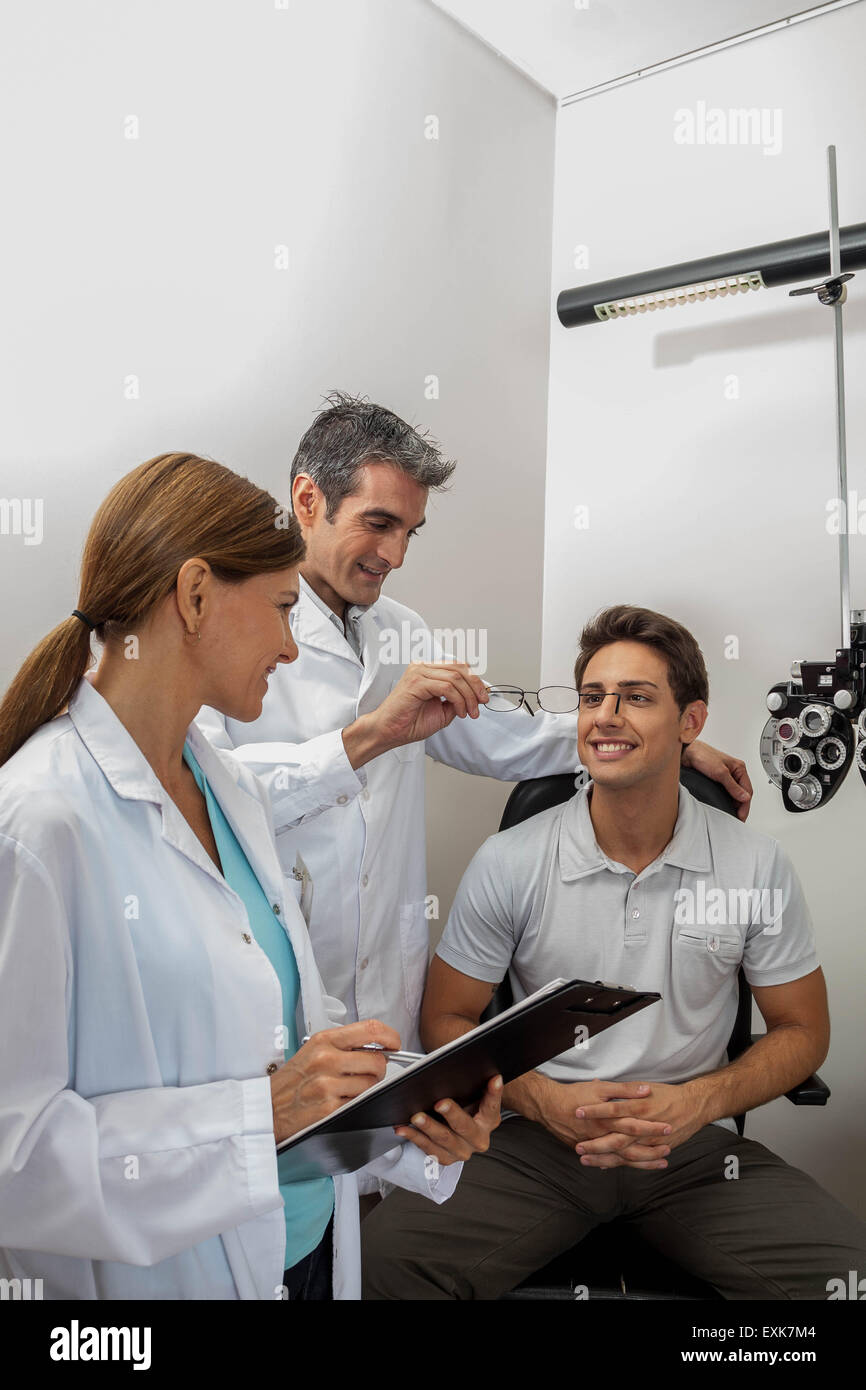 Doctor female patient model release hi-res stock photography and images ...