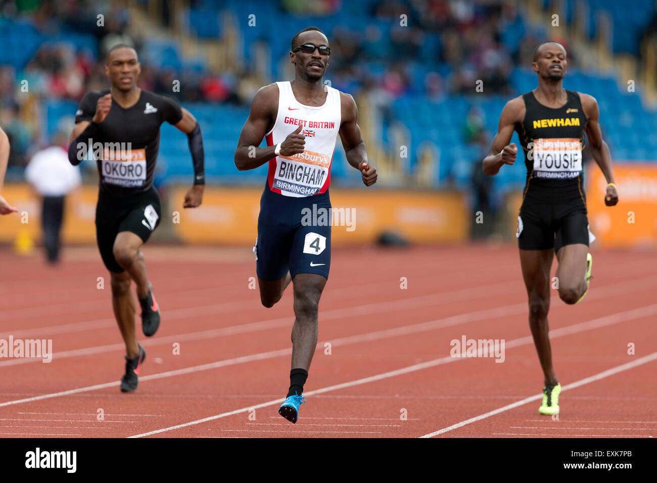 Efe OKORO, Michael BINGHAM, Rabah YOUSIF BKHEIT Men's 400m Semi-Final 3 ...