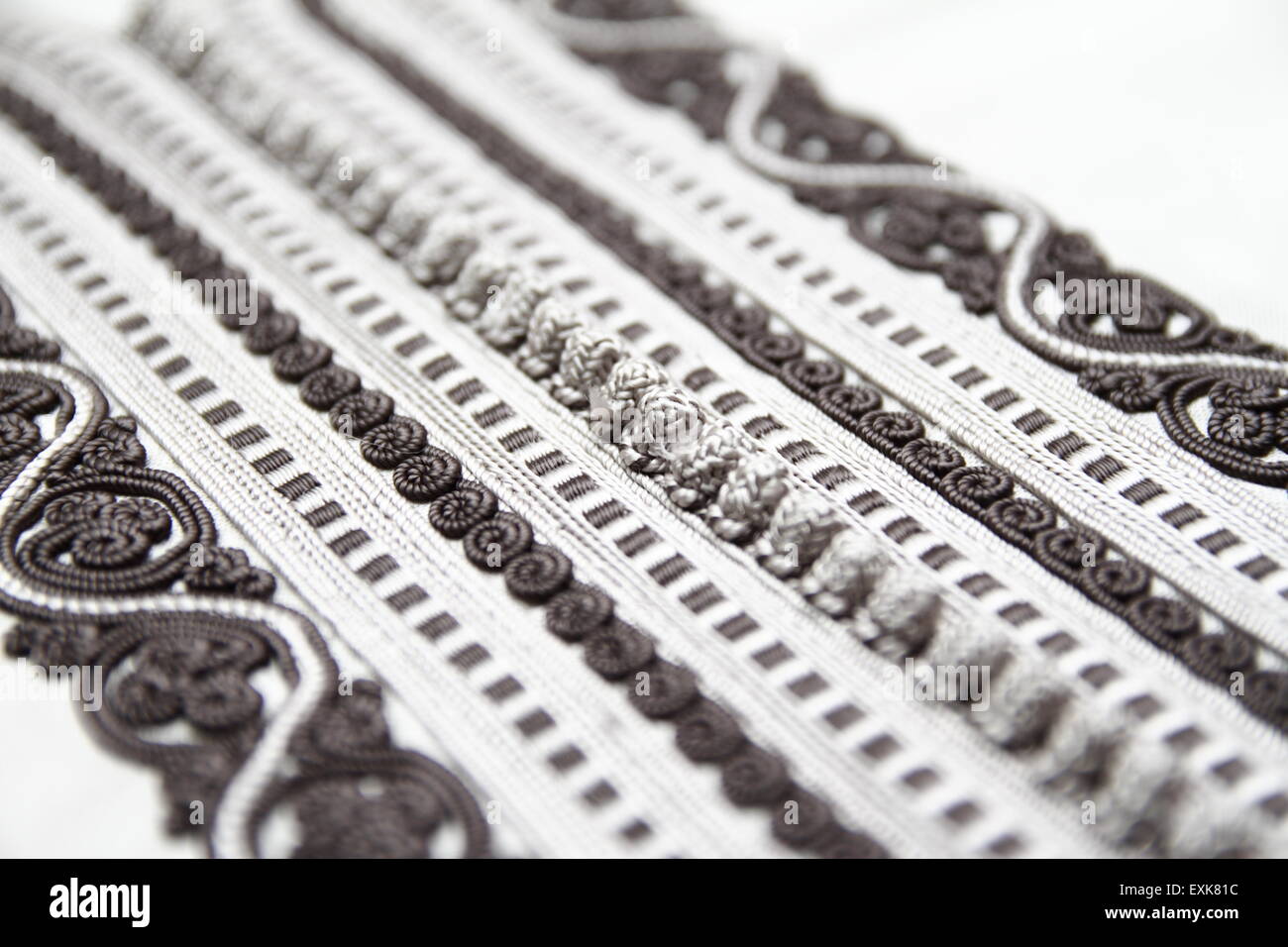 Intricate Handmade Embroidery on a Moroccan Caftan by Fez Artisans ...