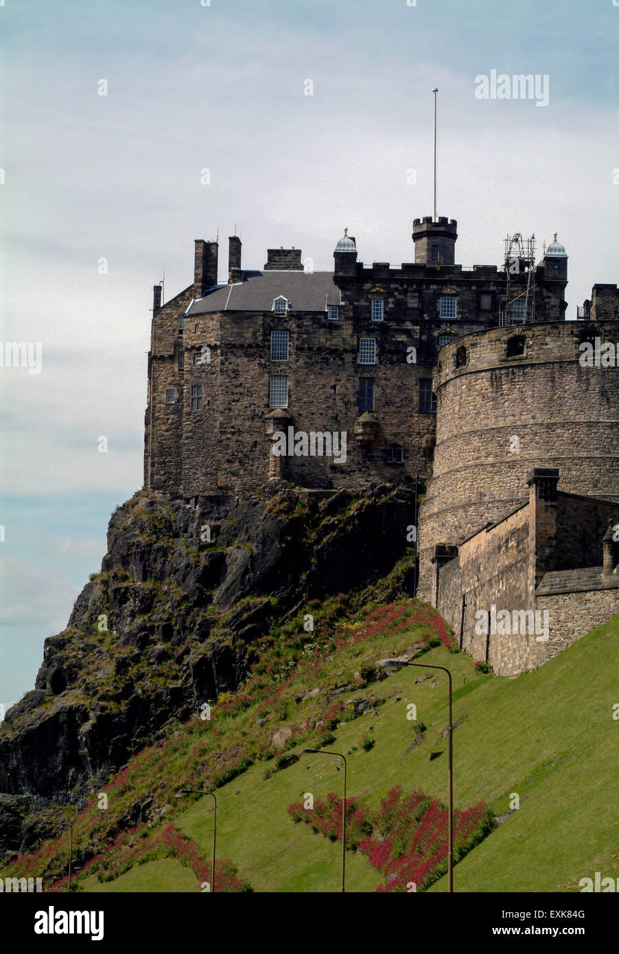 Edinburgh castle Scotland UK Europe Stock Photo - Alamy