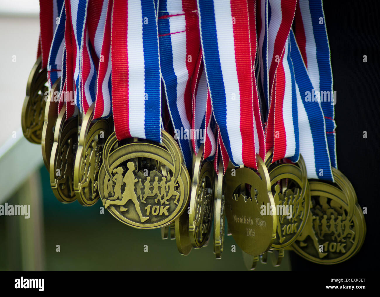 Medals ribbon hi-res stock photography and images - Alamy