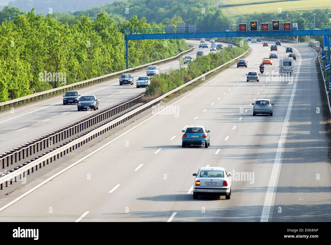 German freeway hi-res stock photography and images - Alamy